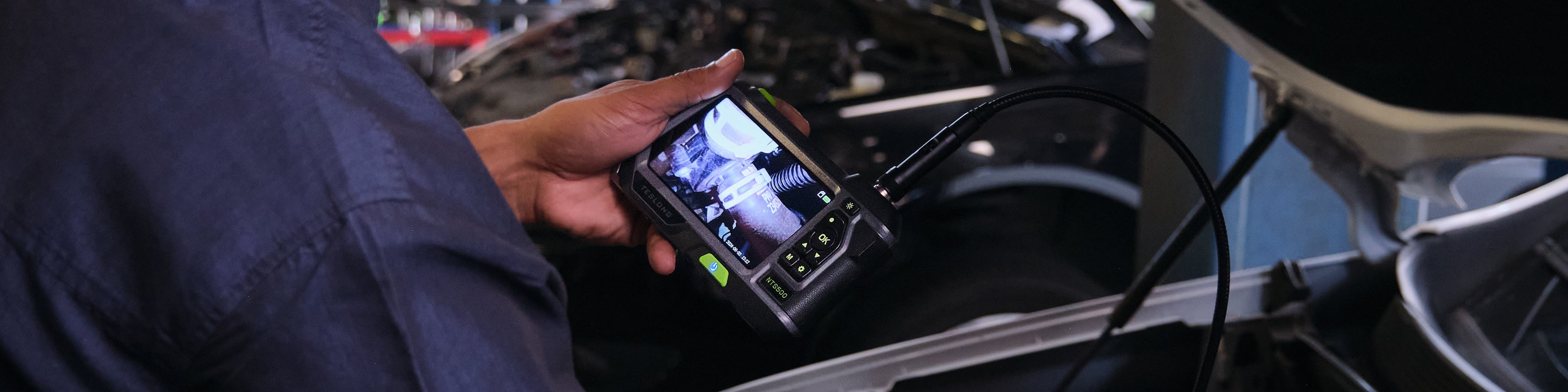 Automotive Borescopes & Engine Inspection Cameras | Teslong