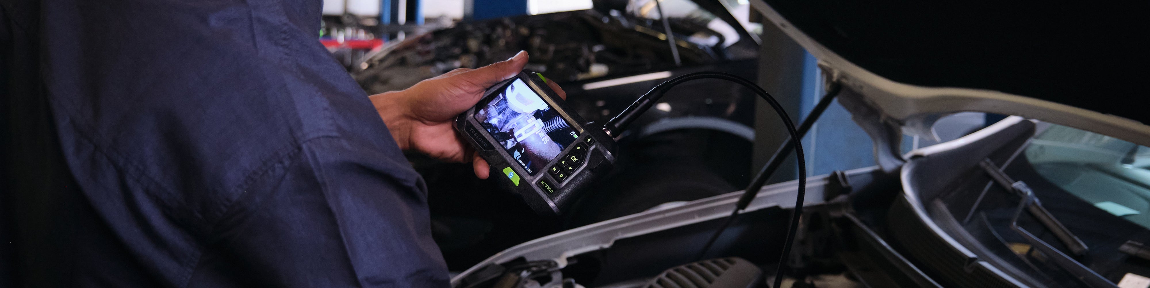 HD Endoscope Cameras for Inspectors, DIY Pros & Mechanics | Teslong