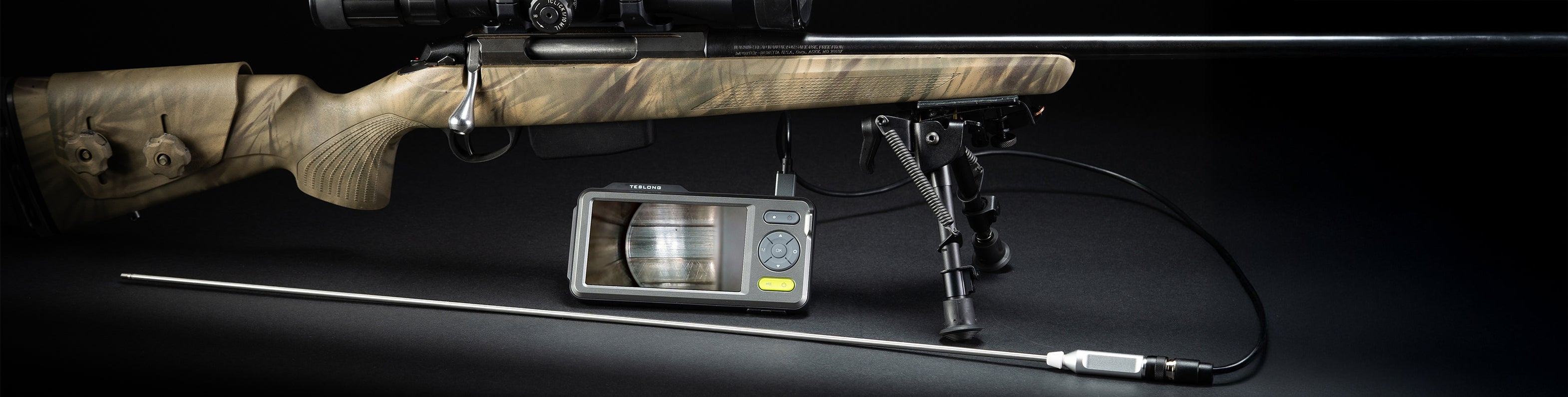 Rifle Borescopes for Gun Barrel Inspection | Teslong Borescope Cameras