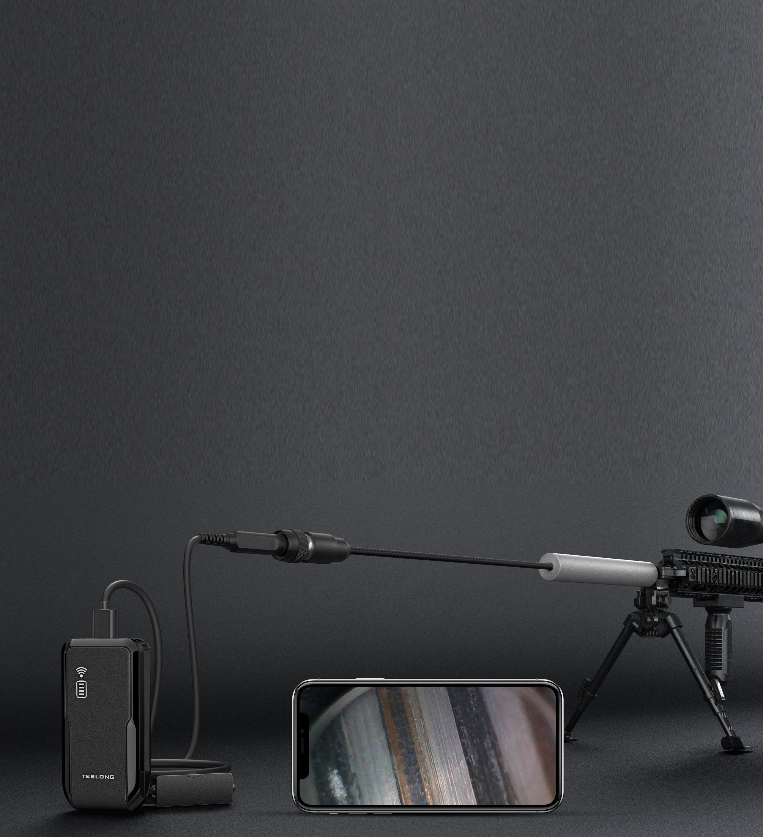 NTG150HW 26-inch Rigid Borescope with Wi-Fi | Teslong