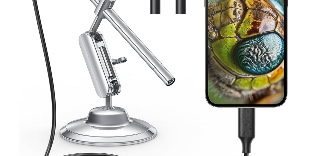 MS100 Industrial Endoscope | Teslong USB Inspection Camera for ...