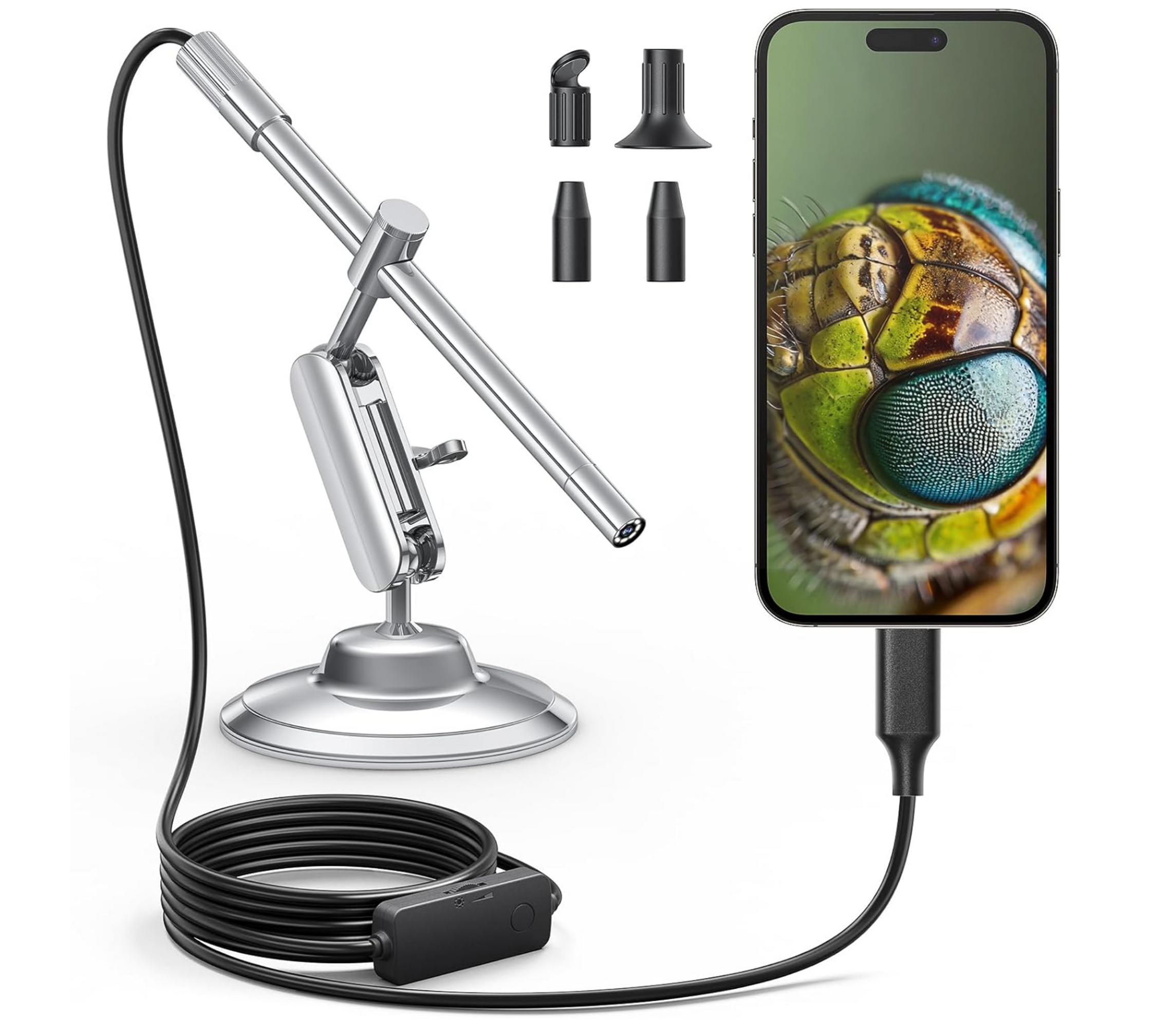 MS100 Industrial Endoscope | Teslong USB Inspection Camera for ...