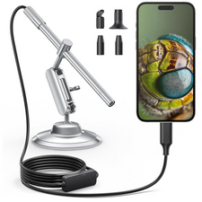 MS100 Portable USB Microscope: Handheld Digital Microscope Camera with ...