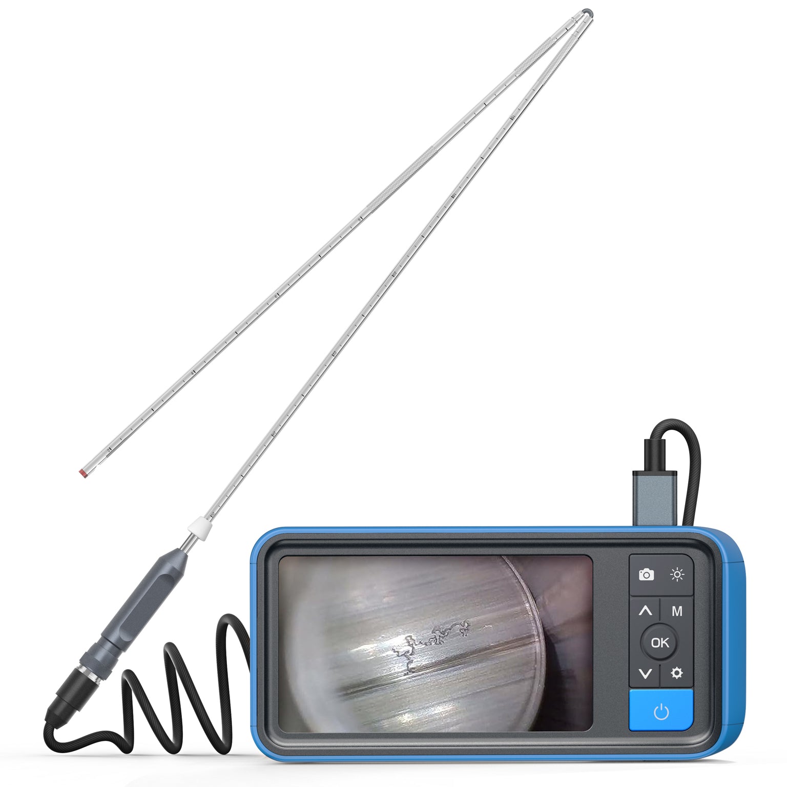 NTG100H Rifle Borescope: 26" Rigid Borescope for Rifles Inspection ...