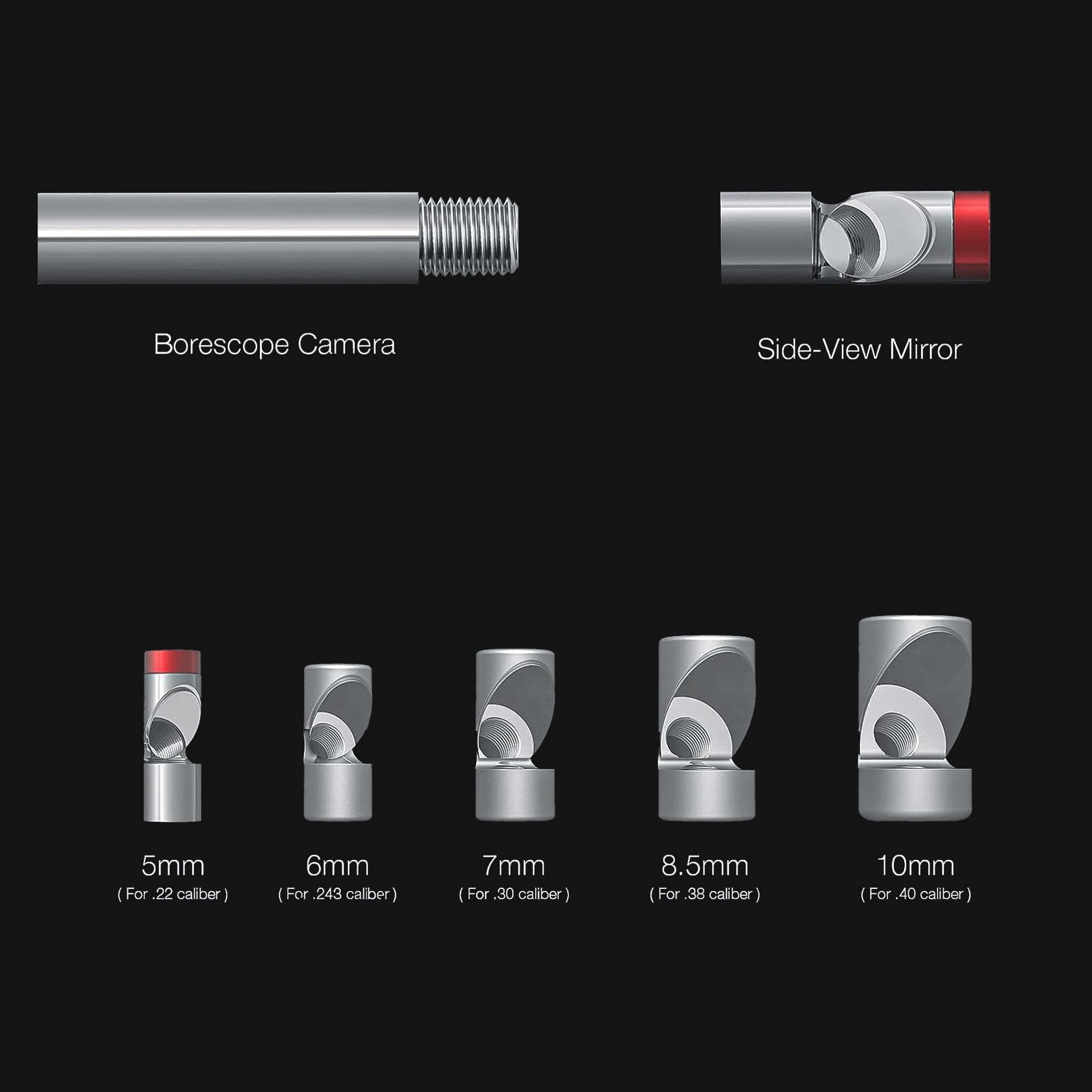 NTG200H Focus and Fold Rifle Borescope with 4.5-inch IPS Screen | Teslong