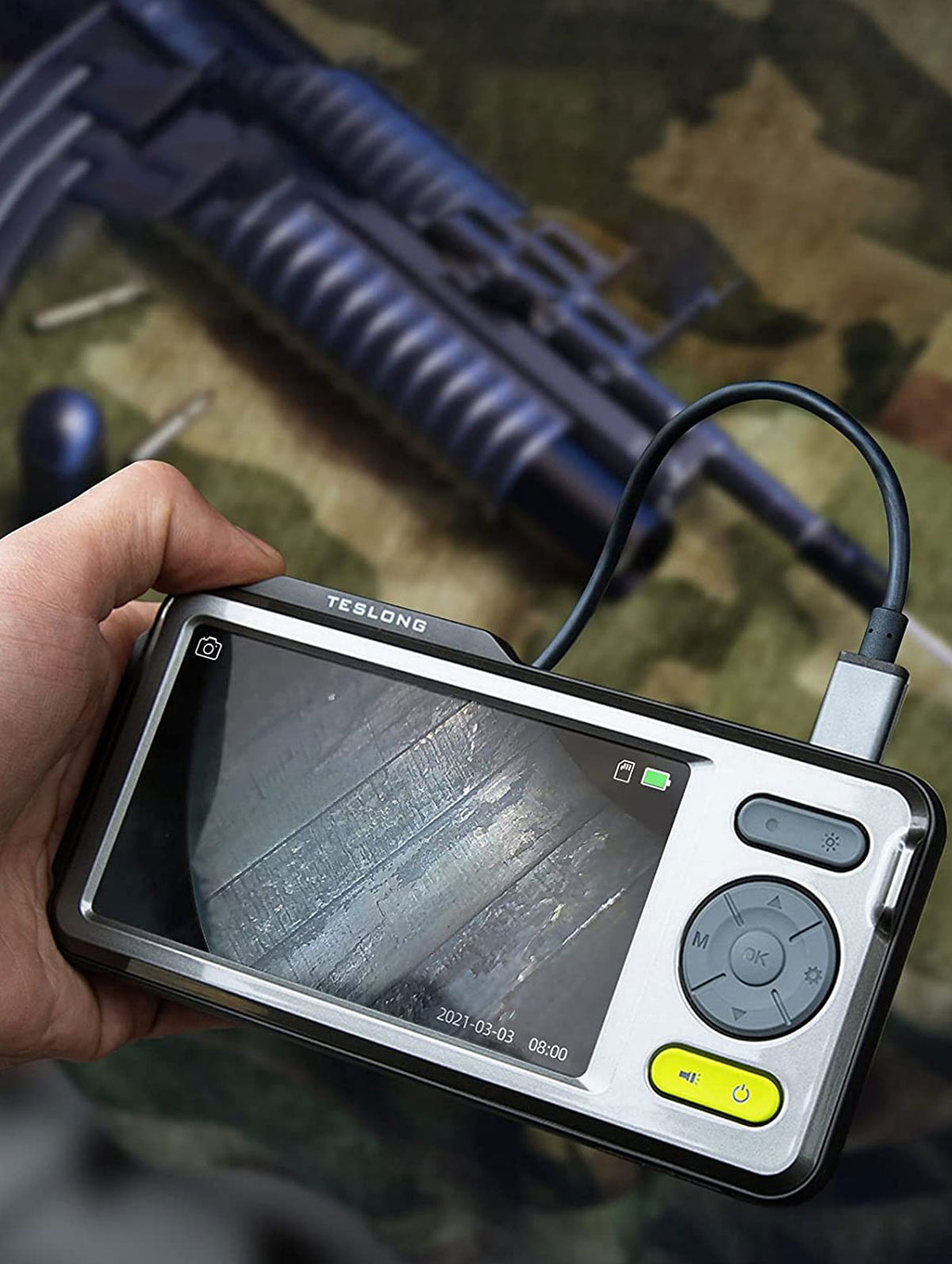 NTG500H Rifle Borescope with 5-inch IPS Screen | Teslong