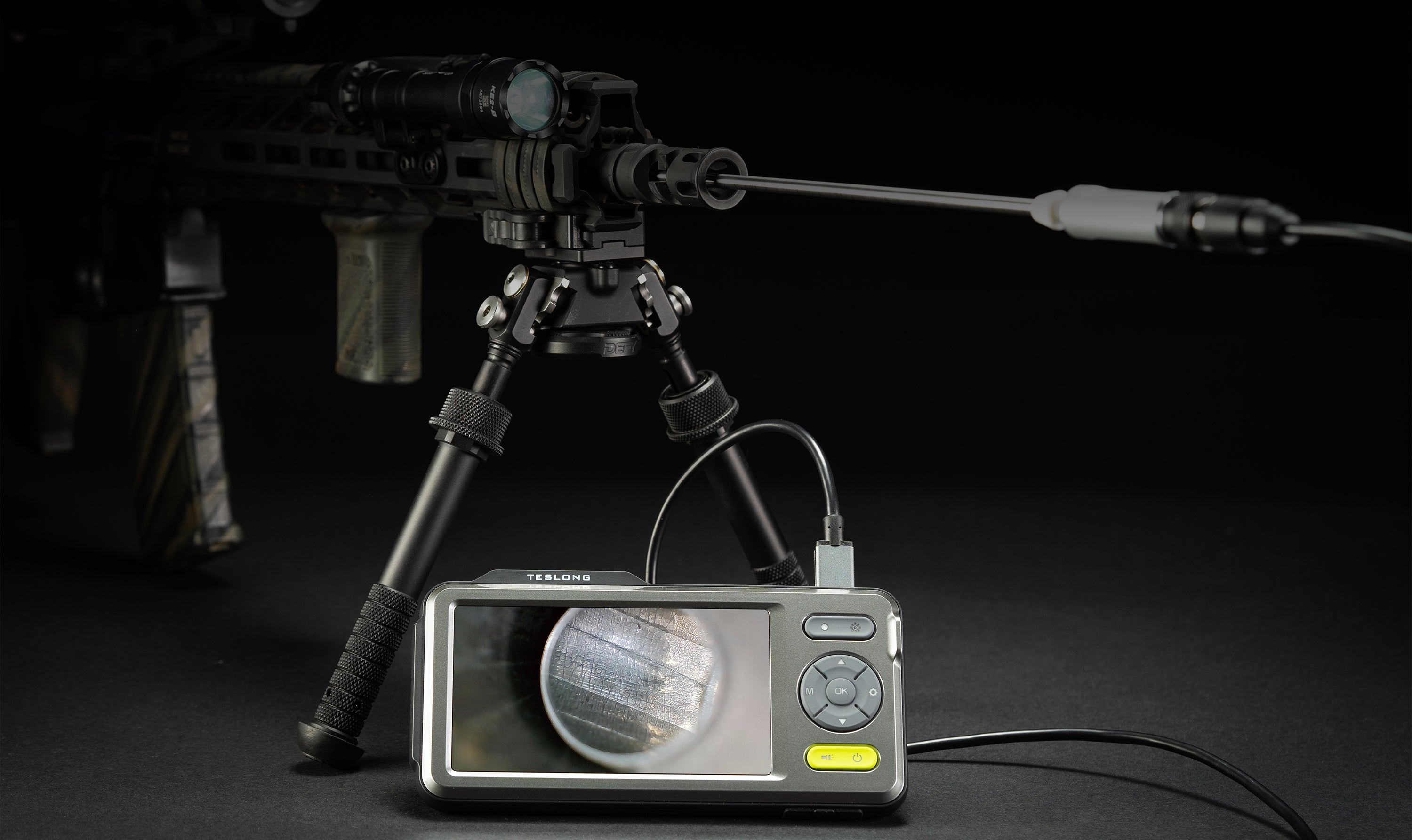 NTG500H Rifle Borescope with 5-inch IPS Screen | Teslong