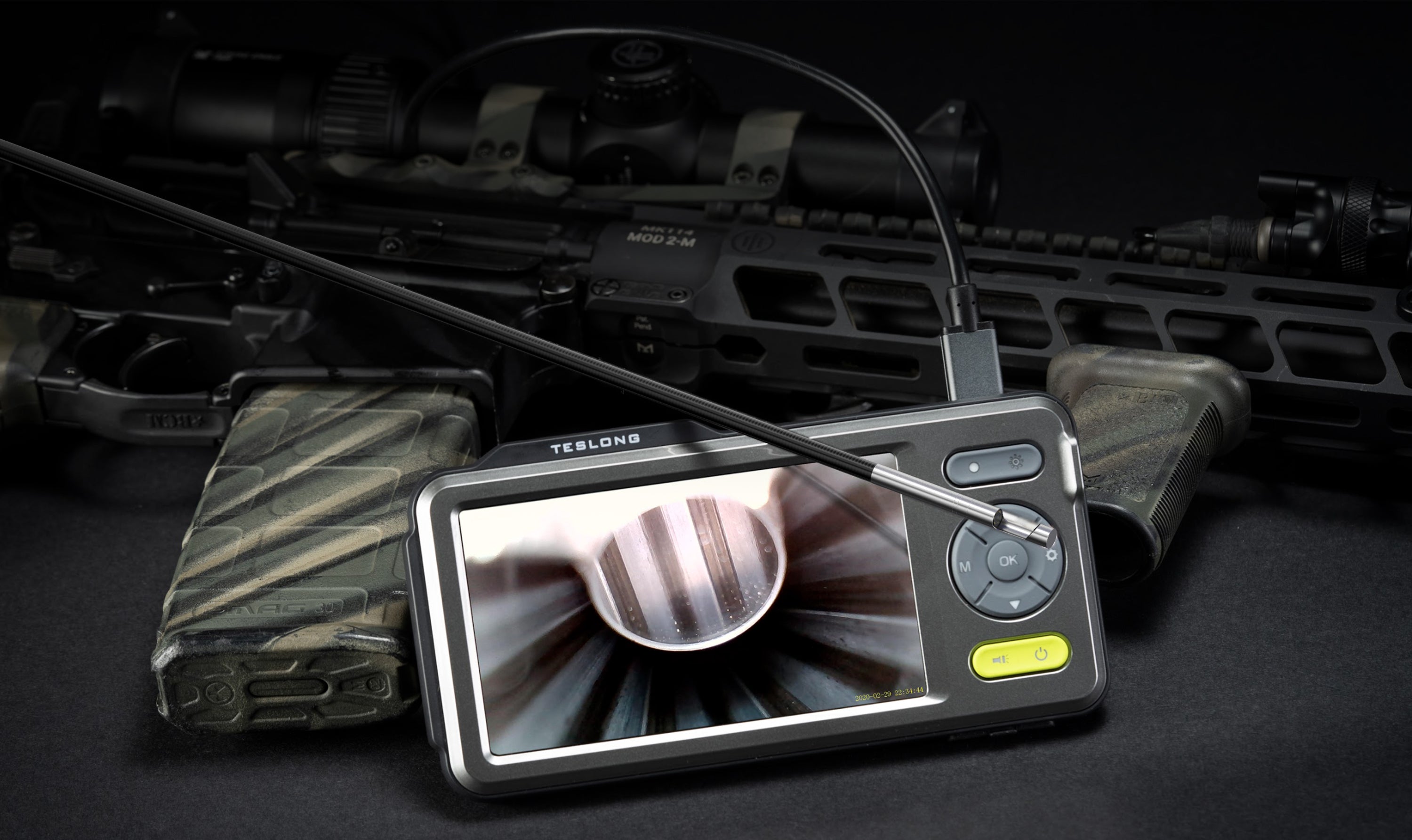 NTG500 Rifle Borescope with 5-inch IPS Screen | Teslong