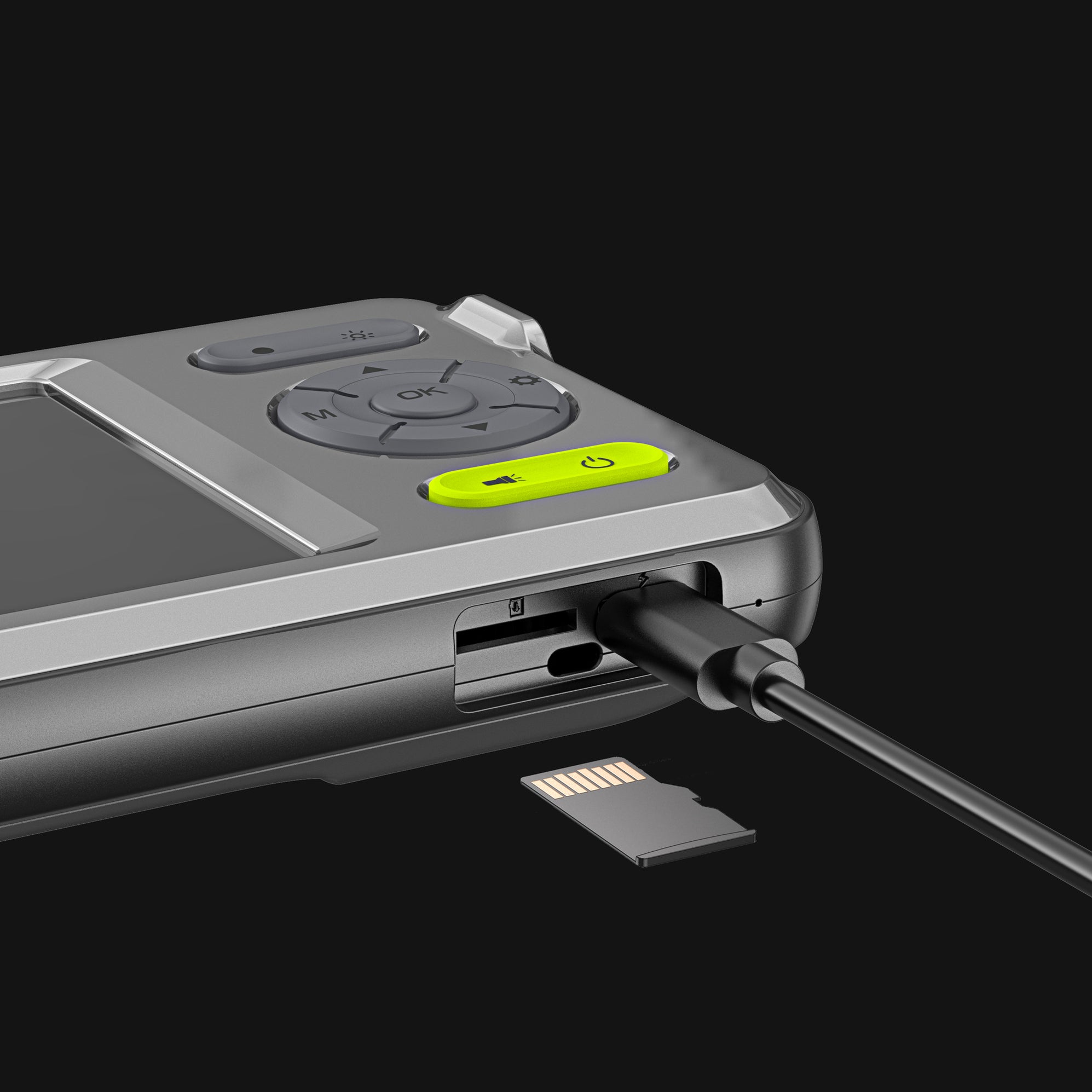 NTS500B Dual-Lens Inspection Camera | Teslong 5"" HD Endoscope for ...