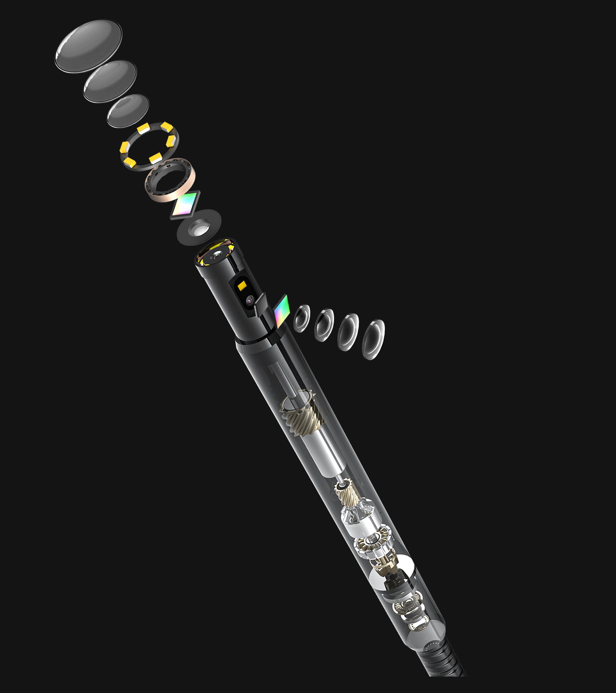 Rotating Dual-Lens Inspection Camera Probes NTS300 Firmware Update ...