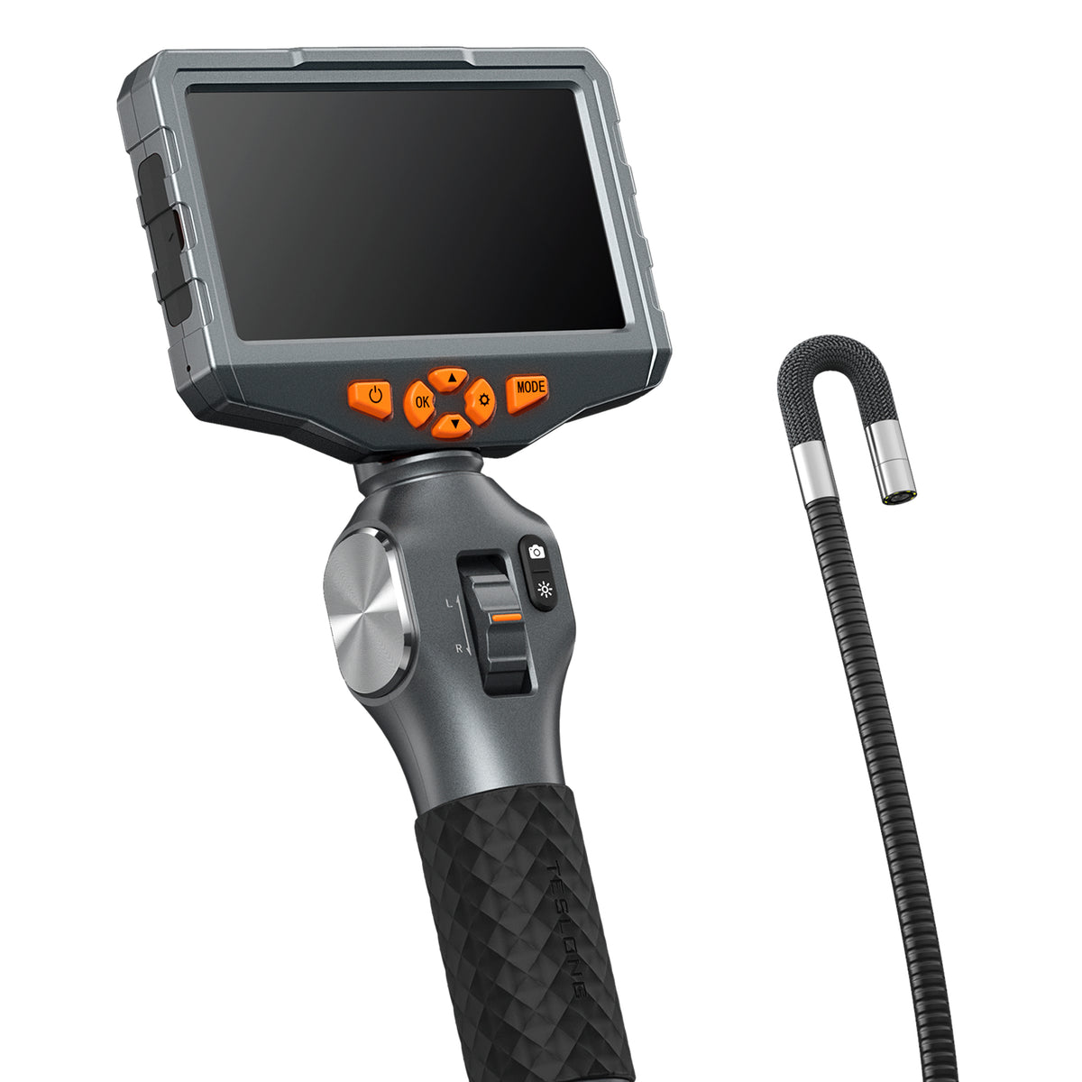 TD500 Articulating Inspection Camera | Teslong 5"" Screen Borescope