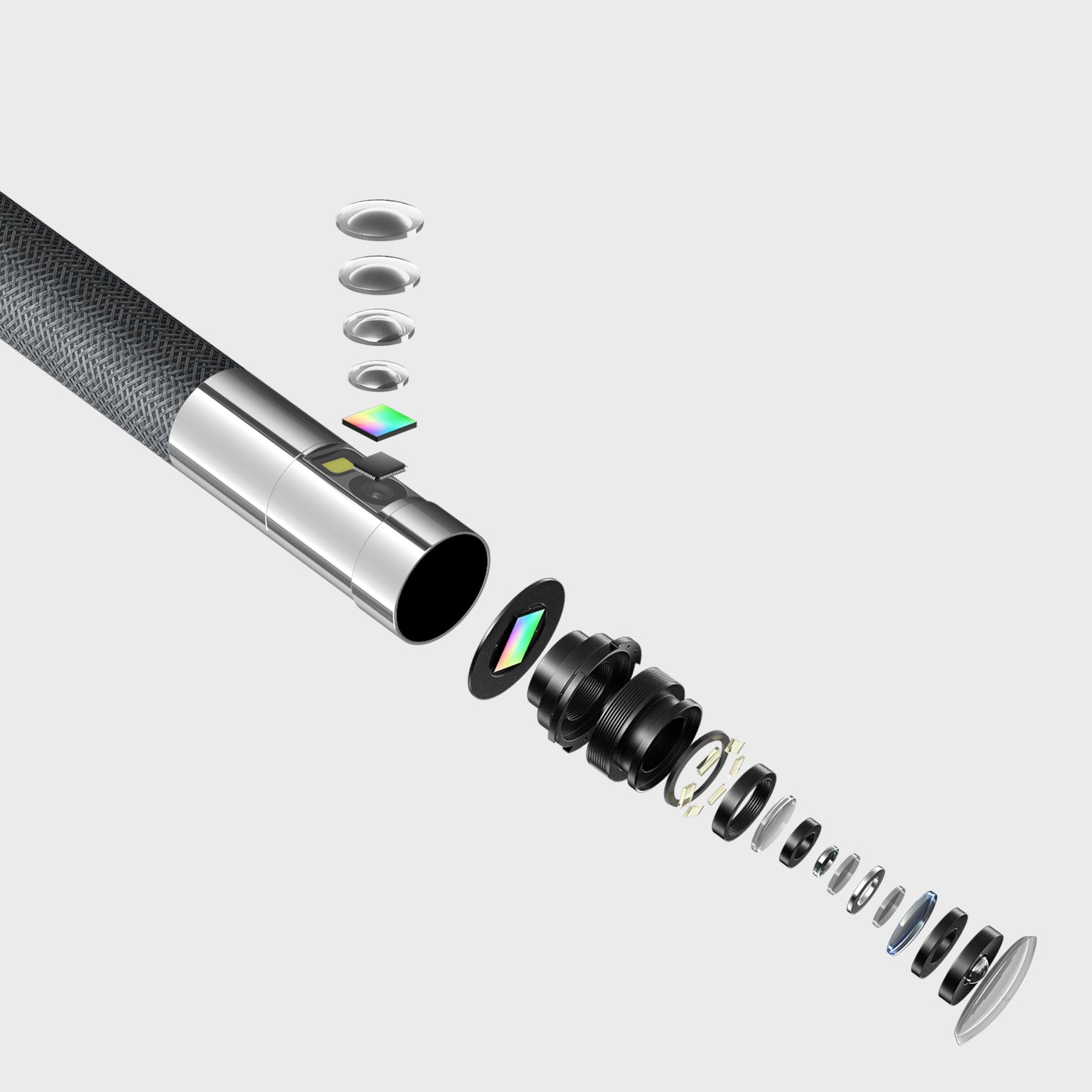 Articulating Borescope: Small Diameter Borescope Cameras | Teslong