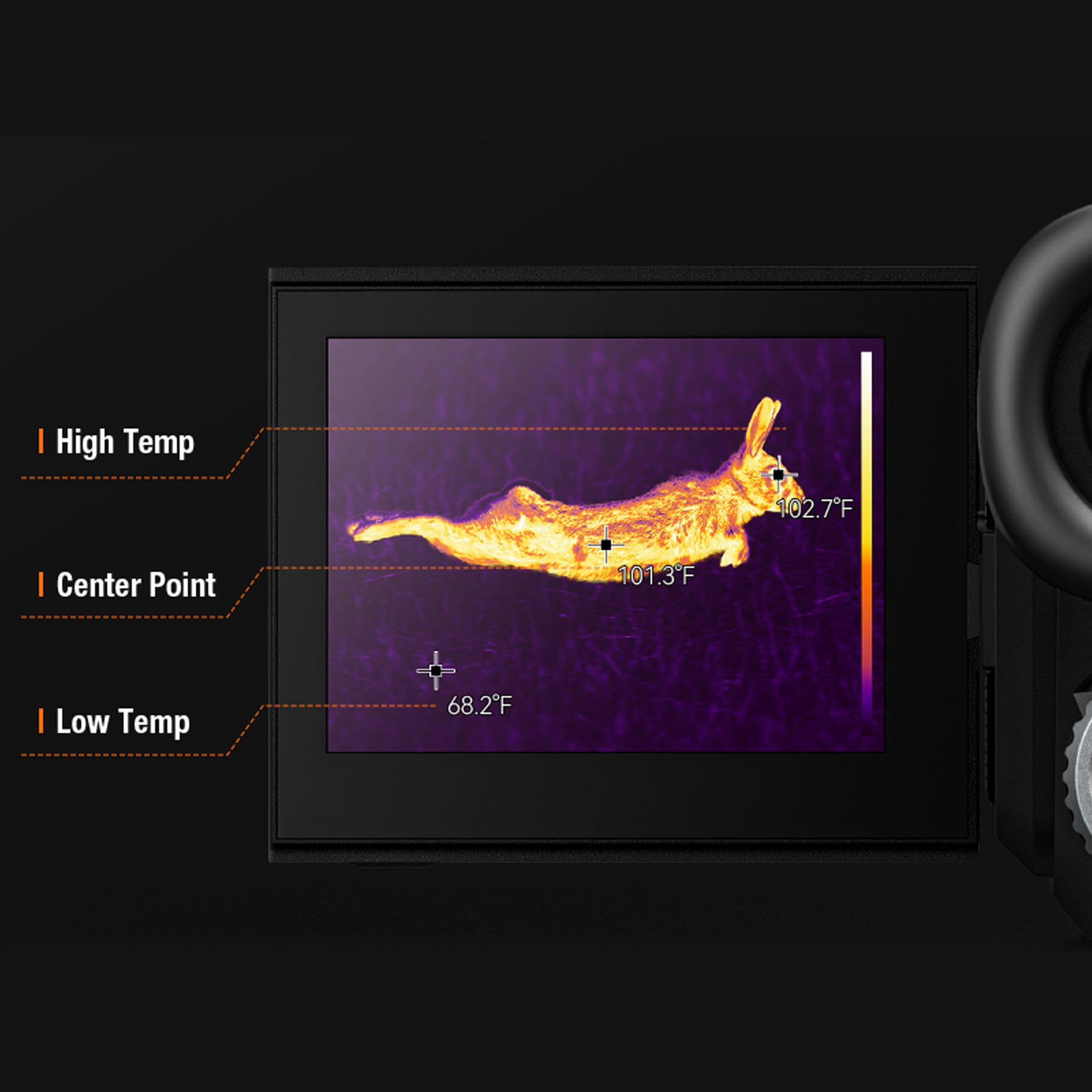 TTS300 Infrared Thermal Imaging Camera | Teslong Thermal Camera for ...