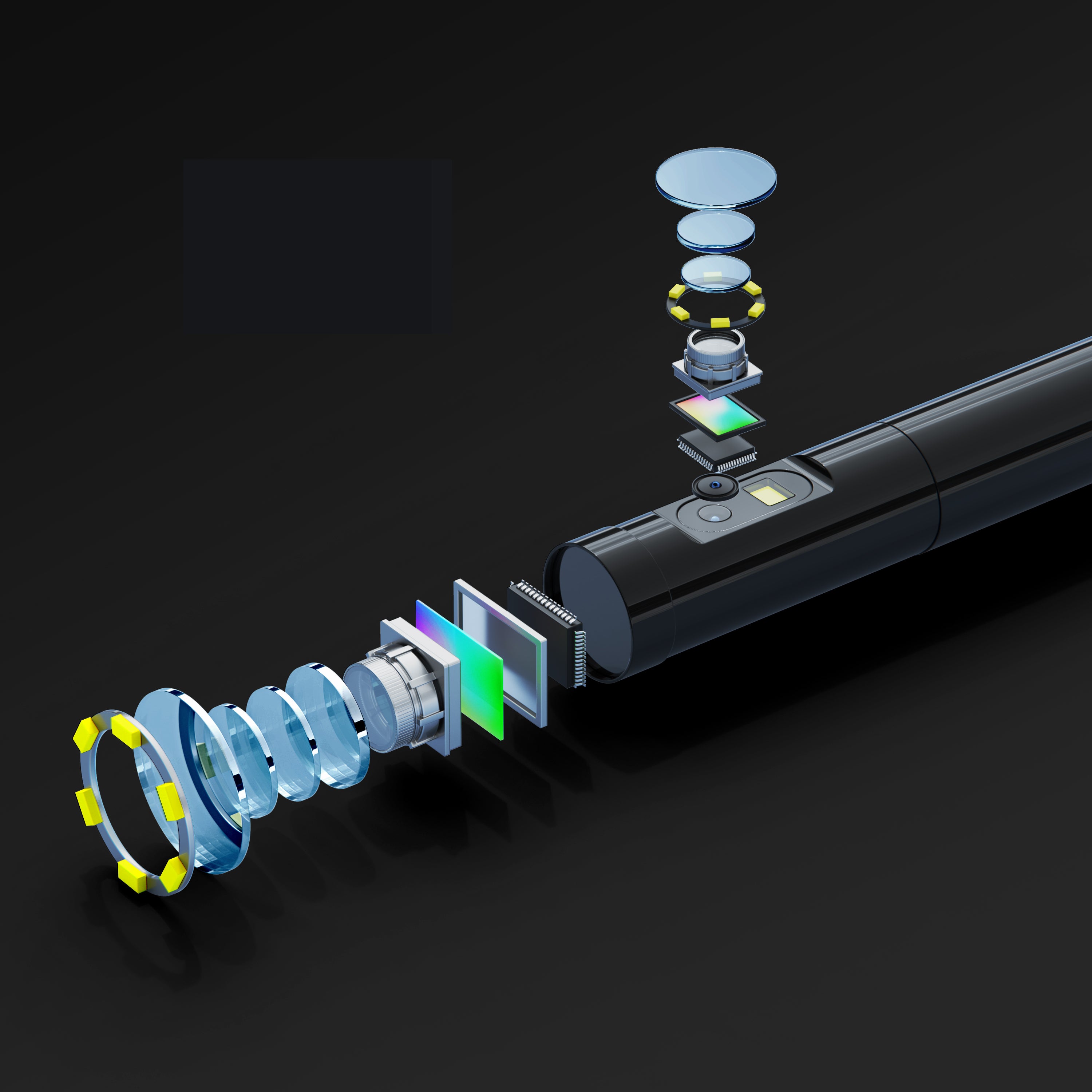 MS450 Endoscope: Dual Lens Digital Inspection Camera | Teslong