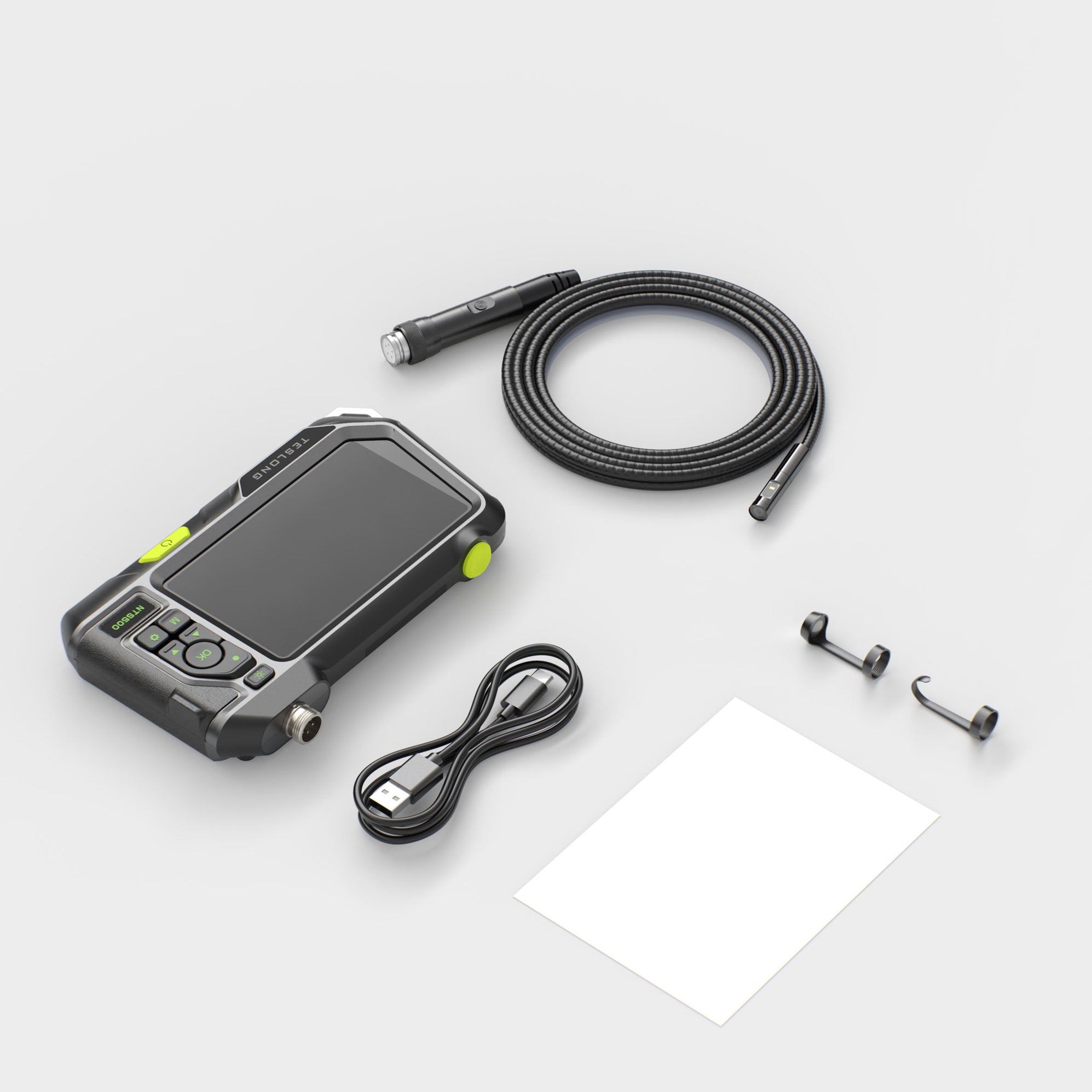 NTS500 Industrial Endoscope | Teslong HD Inspection Camera with Screen