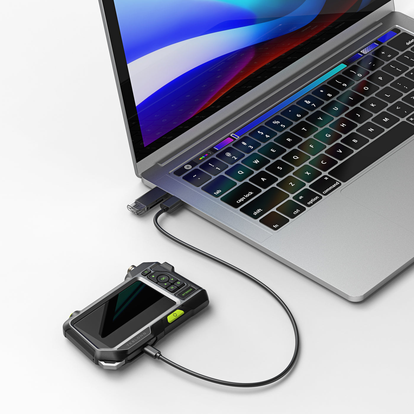 NTS500 Industrial Endoscope | Teslong HD Inspection Camera with Screen