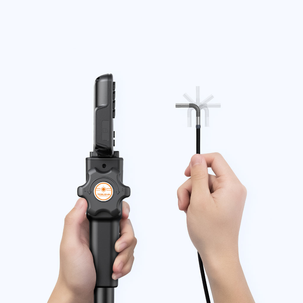 Articulating Borescope: Small Diameter Borescope Cameras | Teslong